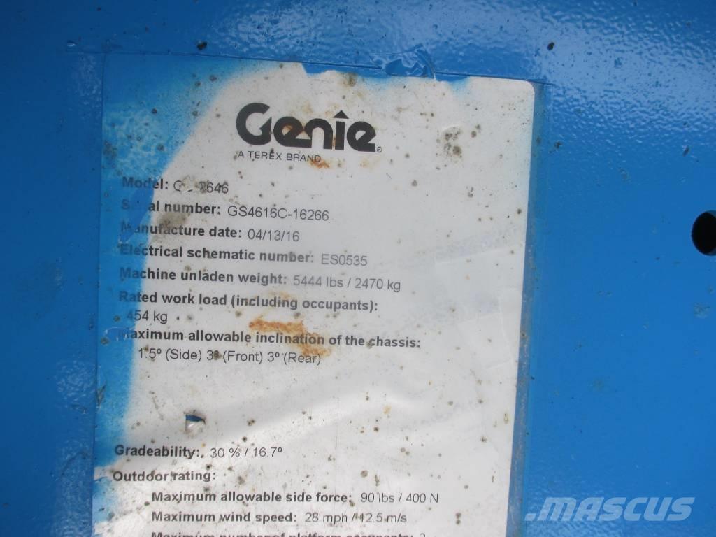 Genie GS 2646, 2016, Pleszew, wielkopolskie, Polonia - plataformas ...